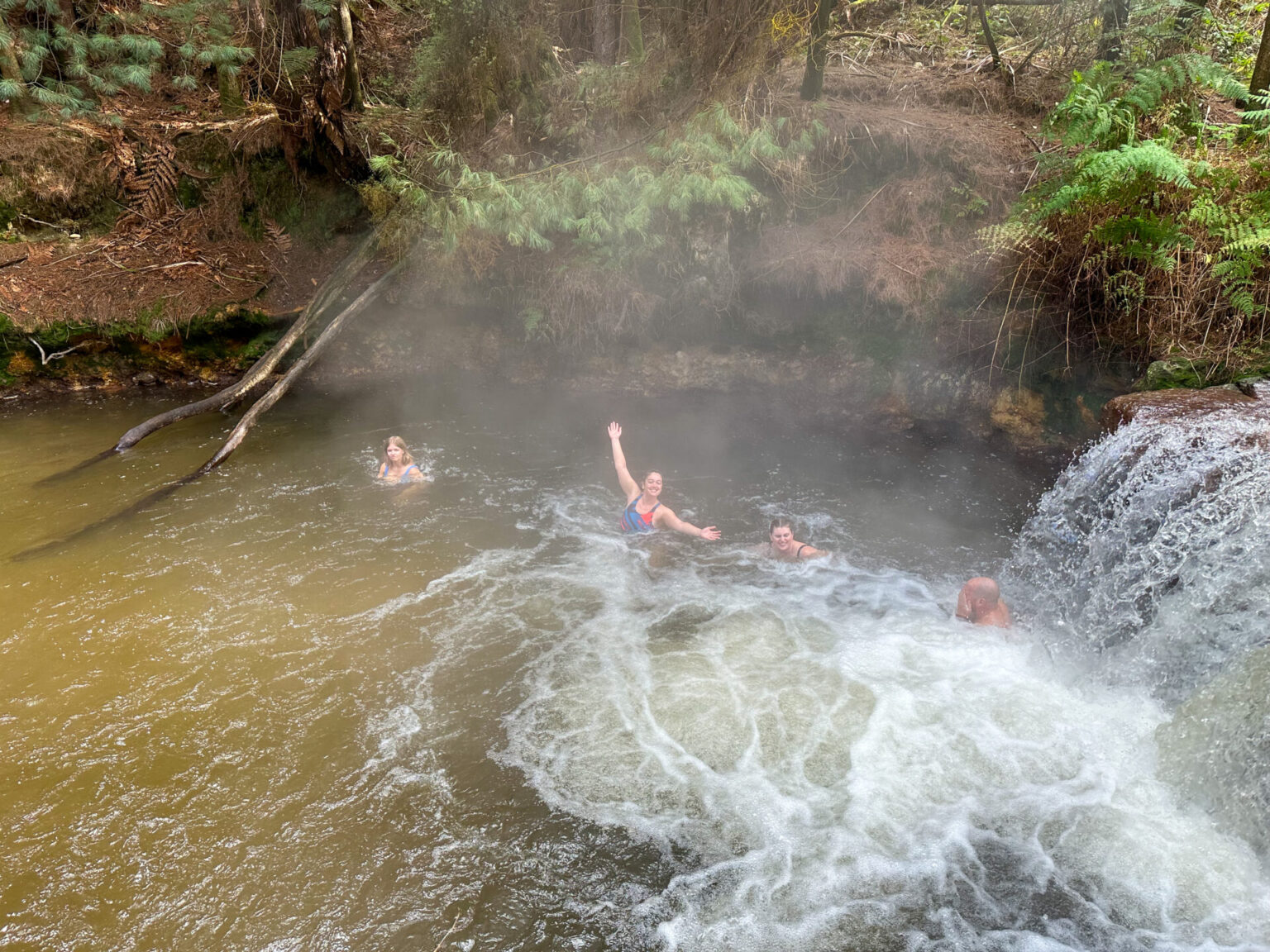Kerosene Creek: How to Swim in Rotorua's Hot Springs - Journey By Backpack