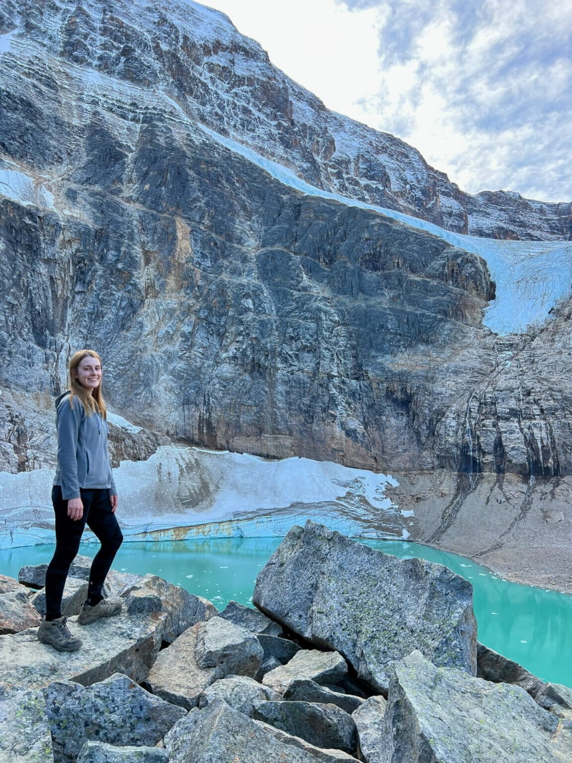 Hiking the Edith Cavell Meadows Trail in Jasper